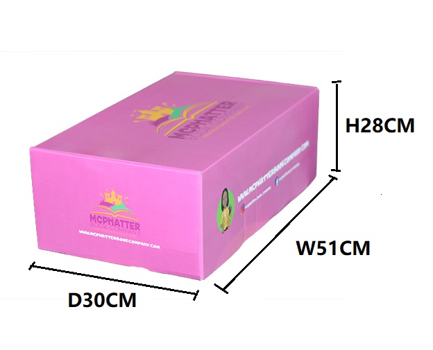 CCNB Glossy 4C Printing Corrugated Paper Packaging Boxes