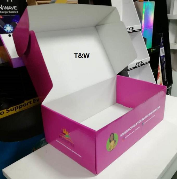 CCNB Glossy 4C Printing Corrugated Paper Packaging Boxes