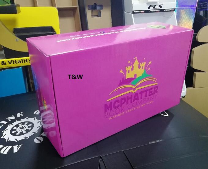 CCNB Glossy 4C Printing Corrugated Paper Packaging Boxes