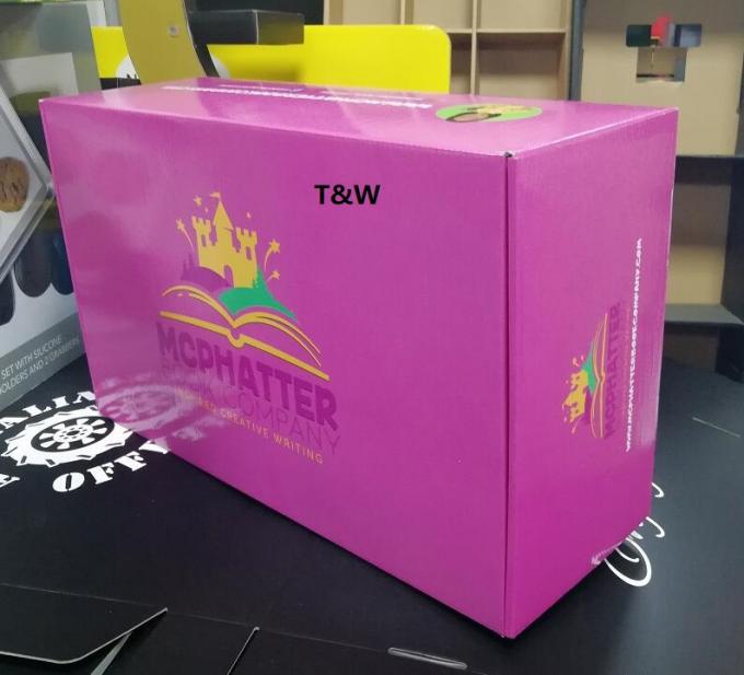 CCNB Glossy 4C Printing Corrugated Paper Packaging Boxes