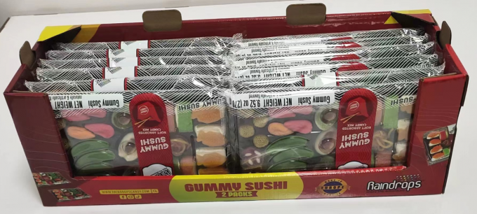 Retails / Supermarket Stackup Cardboard PDQ Tray Display For Promoting ...