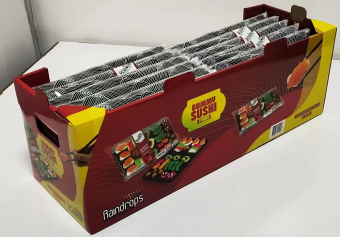 Retails / Supermarket Stackup Cardboard PDQ Tray Display For Promoting ...