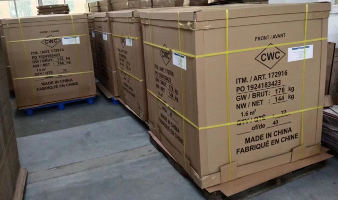 Costco Backbag Cardboard PDQ Trays , Stackup Design PDQ Display Boxes