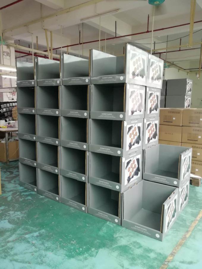 Recyclable Costco Double Wall PDQ Display Trays For Promoting Heavy ...