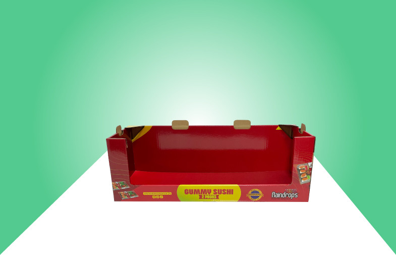 Retails / Supermarket Stackup Cardboard PDQ Tray Display For Promoting ...