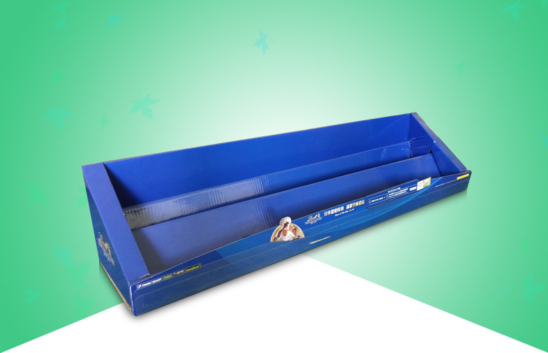 Chocolate Long PDQ Trays , Cardboard Display Trays with Tires Strong ...