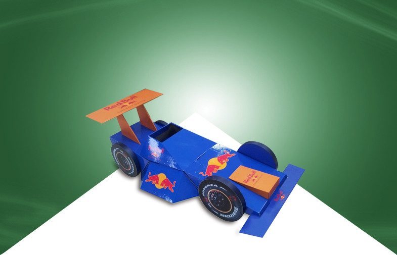 Paper Cardboard Point Of Sale Display Stands Display Models for RED ...