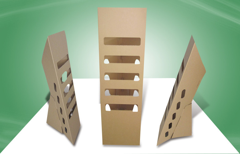 POP Unique Design Strong Paper Cardboard Free Standing Retail Display Units