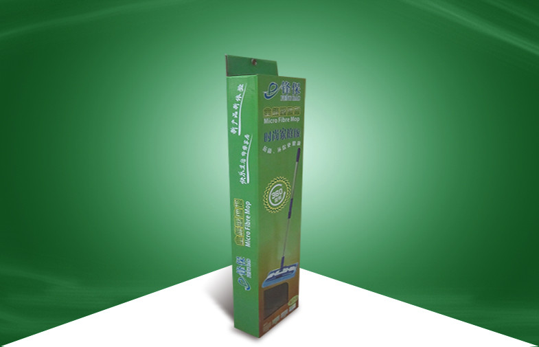 Personalized Corrugated Boxes / Long Paper Packaging Box for Floor Mop ...