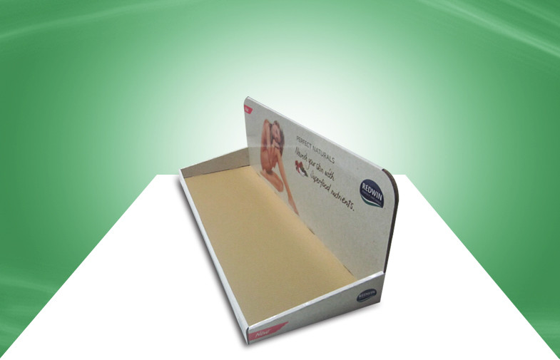 Eye Catching Cardboard PDQ Trays Promoting Skincare Products With Easy ...