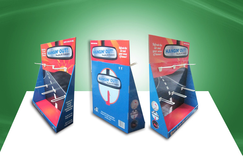 Custom Comodity Promotional Cardboard Countertop Display With Plastic ...