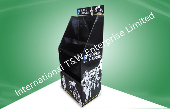 Heavy Duty Black Cardboard Display Stands For Mix - Presenting Frame ...