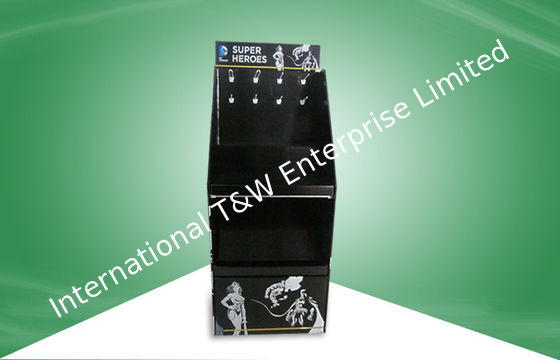 Heavy Duty Black Cardboard Display Stands For Mix - Presenting Frame ...