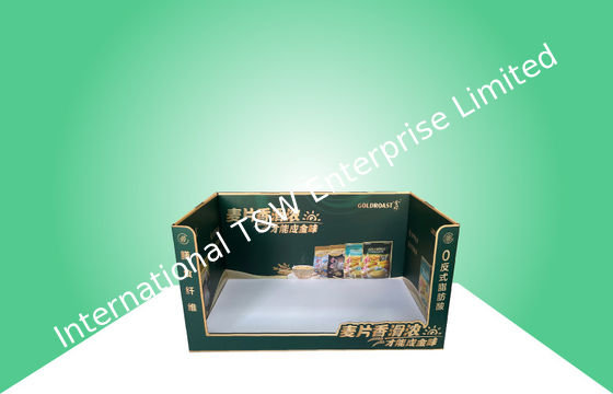 Walmart Cardboard PDQ Trays For Selling Cornmeal / Foods With Stackup ...