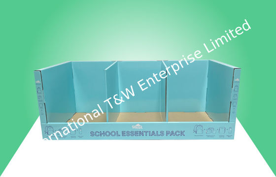 Costco Backbag Cardboard PDQ Trays , Stackup Design PDQ Display Boxes