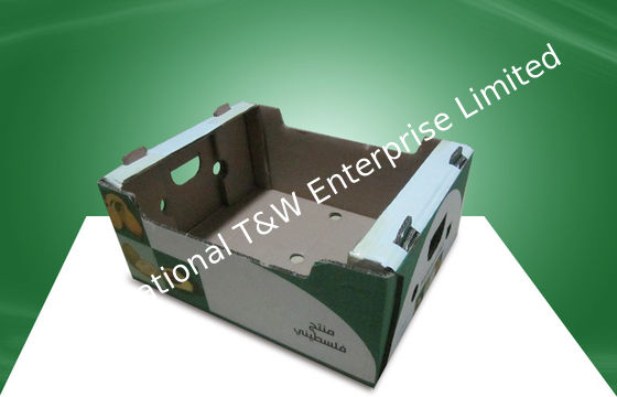 Water - ink Printing Corrugated Carton Boxes , Recyclable Paper Box for ...