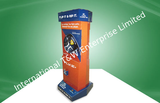 Lanimation Golf Pole Corrugated Cardboard Display Stands With Eye ...