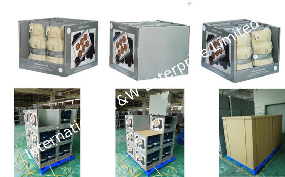 Recyclable Costco Double Wall PDQ Display Trays For Promoting Heavy ...